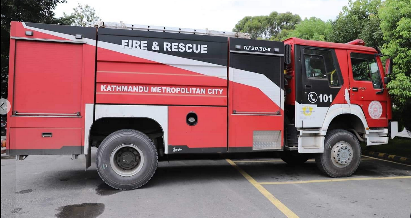 विद्या सुन्दरको खरिद प्रक्रियामा गएको तीन दमकल काठमाडौं आयो | SouryaOnline