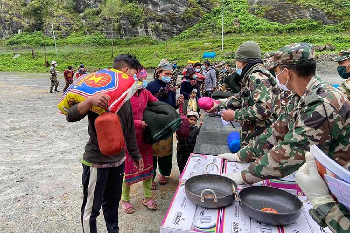 Relief materials arrived for disaster survivors in Darchula | SouryaOnline